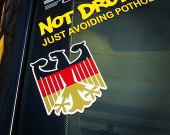 German Eagle Sticker - Etsy