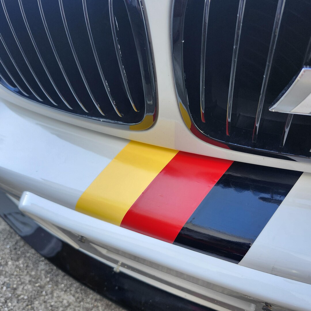 Decal STRIPES German Flag Color Customization Compatible With Audi BMW ...