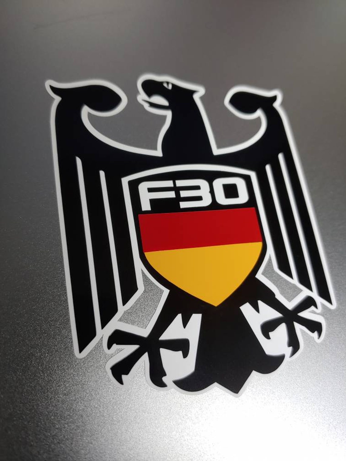 German Eagle Crest Germany Flag Decal Fits F30 - Etsy