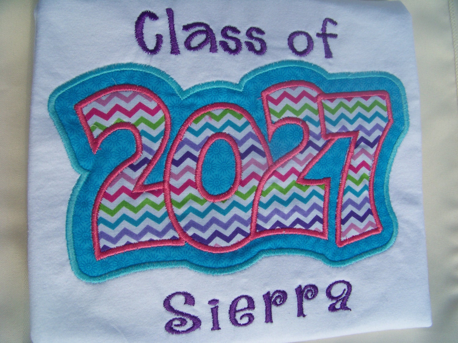 Graduation Year, "class of --" Shirt - Etsy