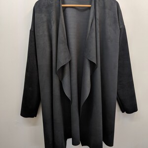 Waterfall Jacket SEWING PATTERN UK Sizes 10-28 - Etsy