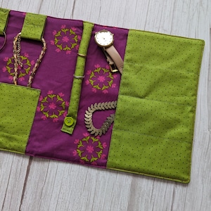 Jewellery Roll SEWING PATTERN - Etsy