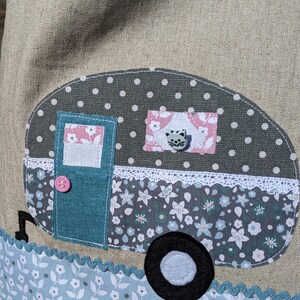 Caravan Applique Tote Bag SEWING PATTERN - Etsy