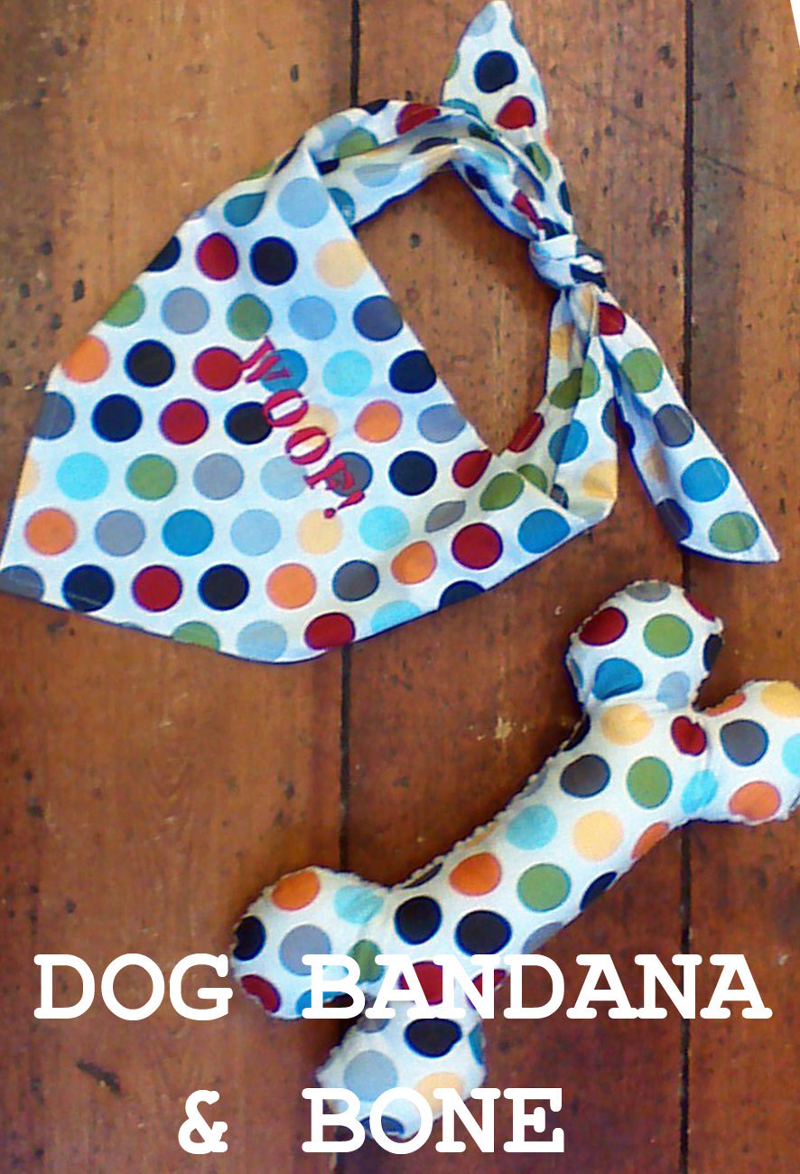 Dog Bandana and Toy Bone SEWING PATTERN - Etsy