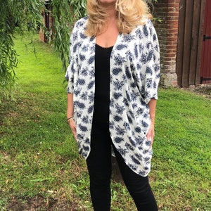 Long Summer Jacket SEWING PATTERN - Etsy