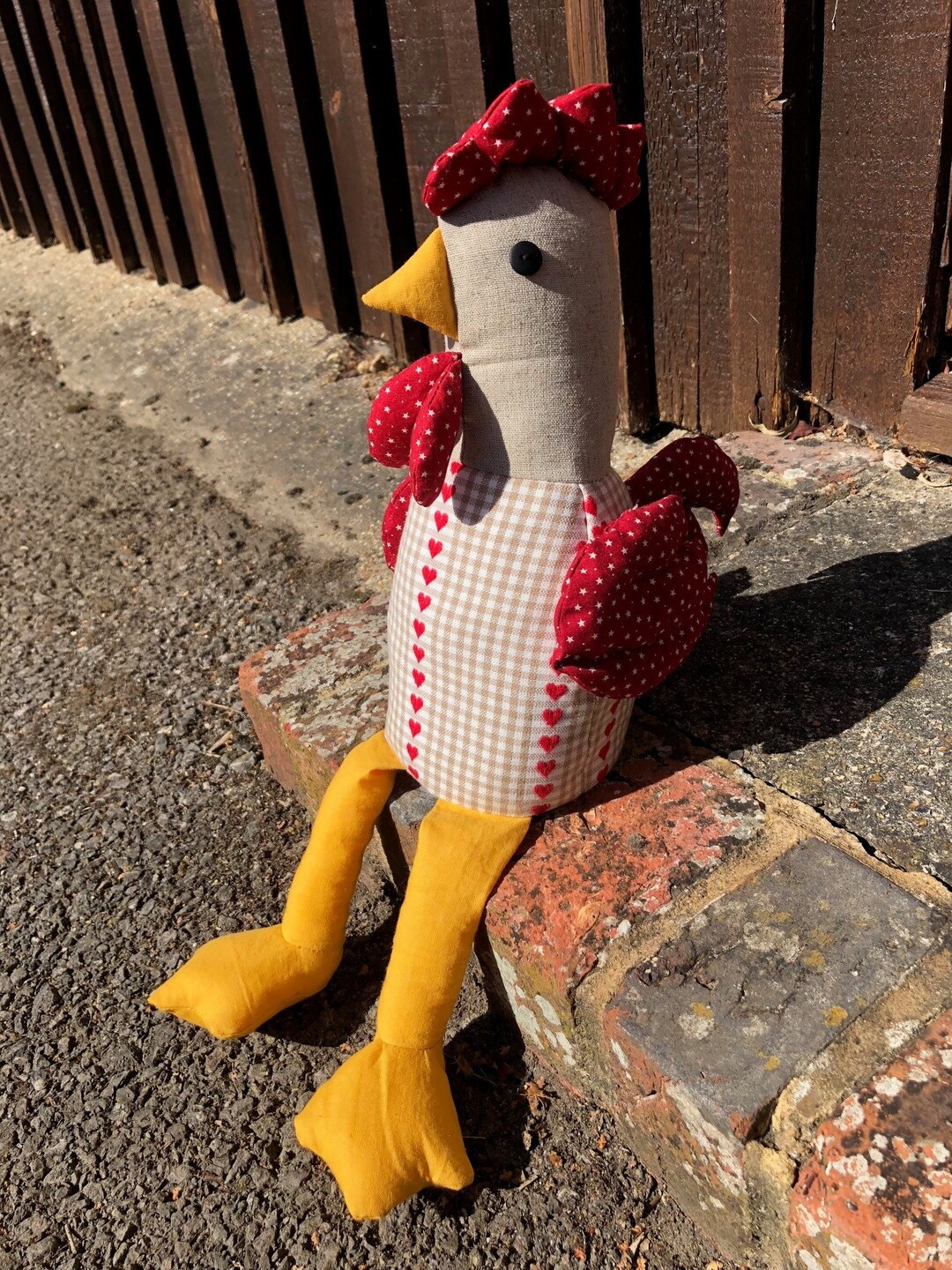 Chicken Doorstop SEWING PATTERN - Etsy