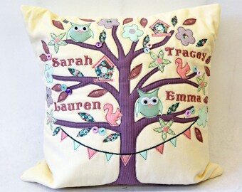 Family Tree Applique Pattern - Etsy UK