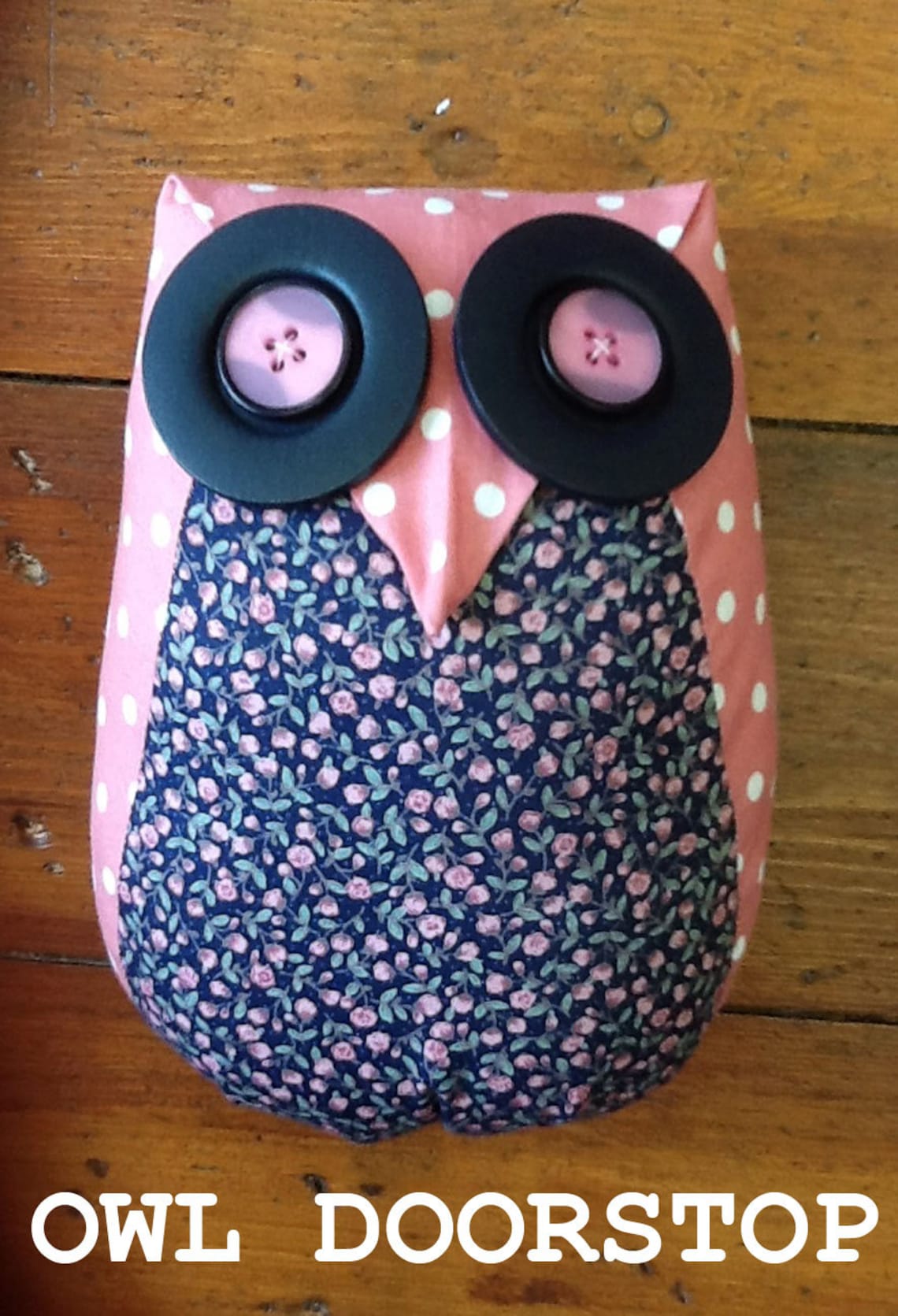 Owl Doorstop SEWING PATTERN - Etsy