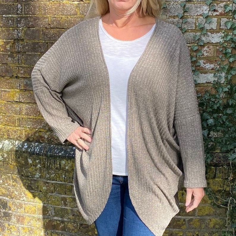 PDF DIGITAL DOWNLOAD Cocoon Cardigan Sewing Pattern Uk Sizes - Etsy