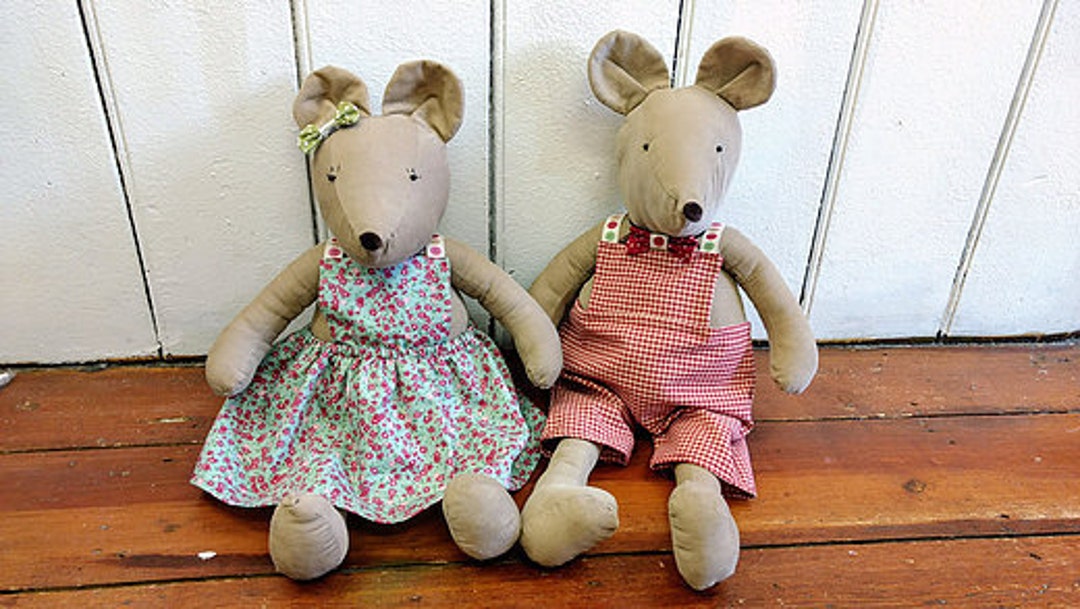 PDF DIGITAL DOWNLOAD Mice / Teddy Accessories Sewing Pattern - Etsy