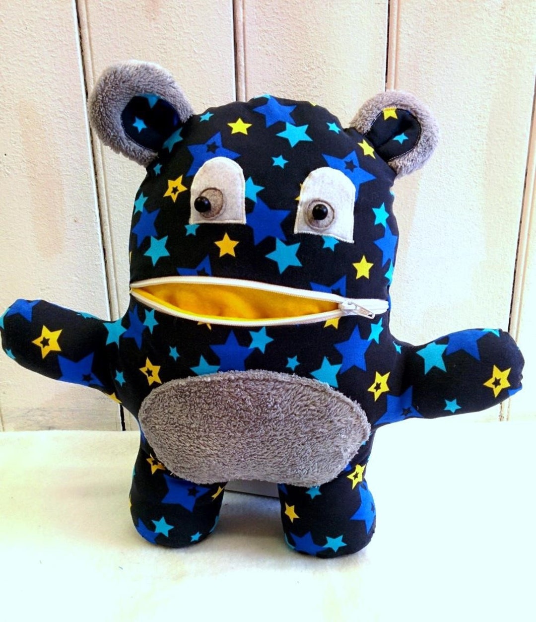 Bedtime Worry Monster SEWING PATTERN - Etsy