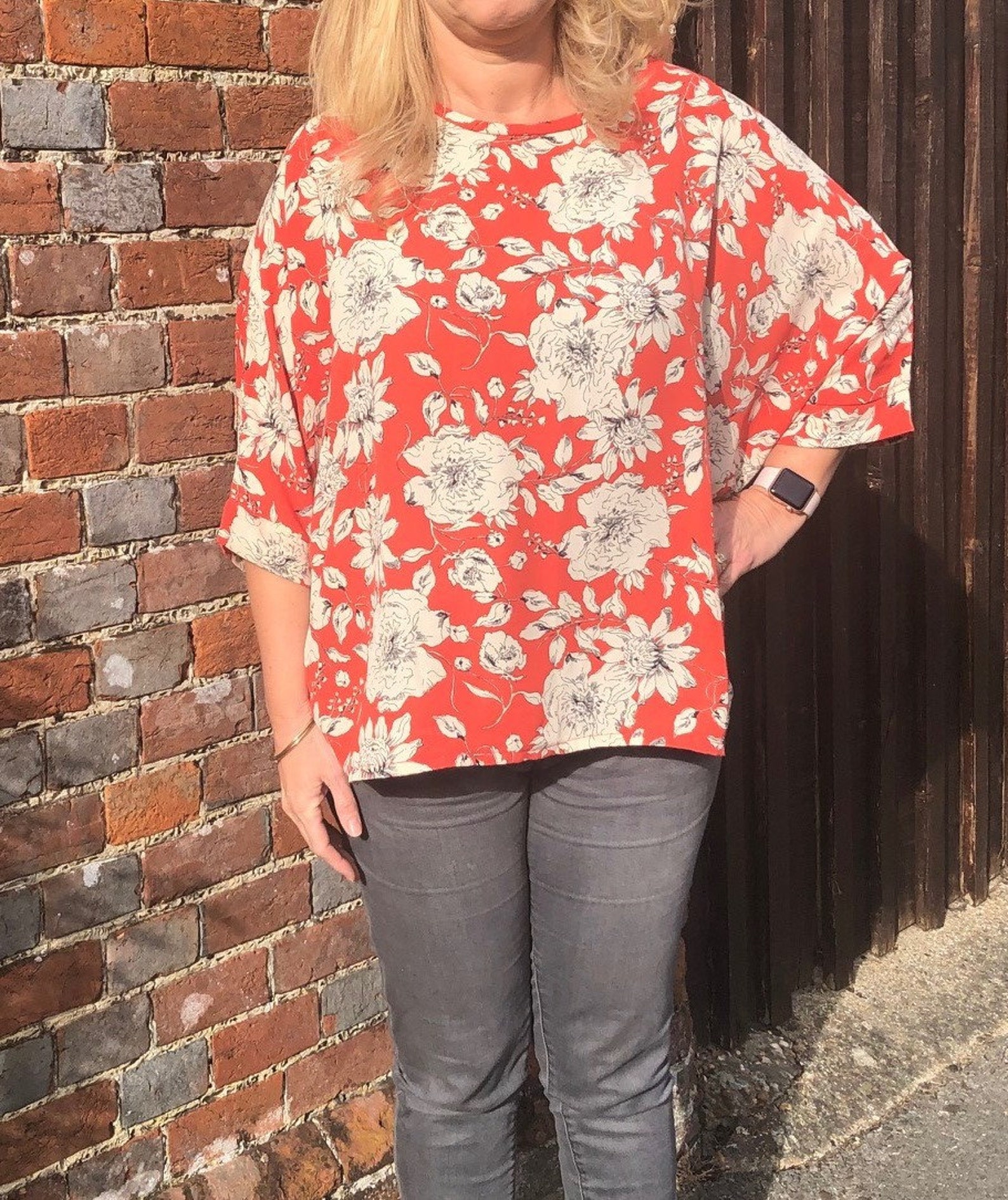 Easy Fit Top SEWING PATTERN - UK Sizes 10-28 - Etsy