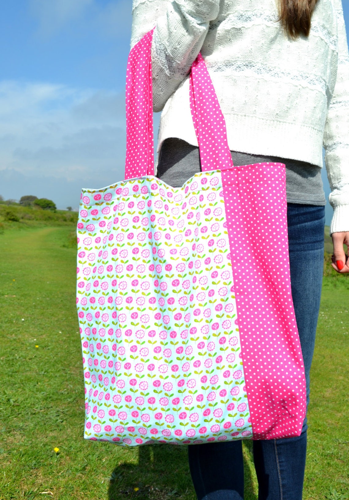 Tote Bag SEWING PATTERN - Etsy