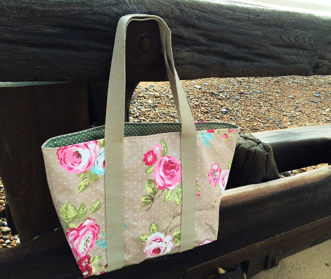 Oil Cloth Tote Bag SEWING PATTERN - Etsy