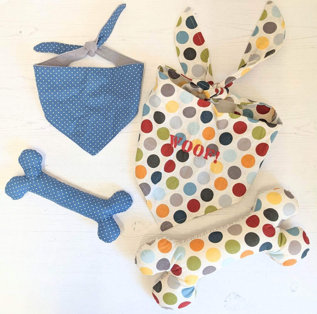 Dog Bandana and Toy Bone SEWING PATTERN - Etsy