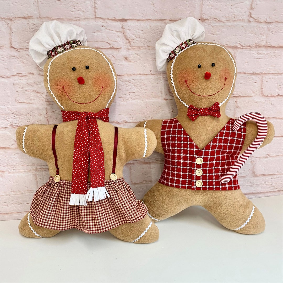 Gingerbread Characters SEWING PATTERN - Etsy