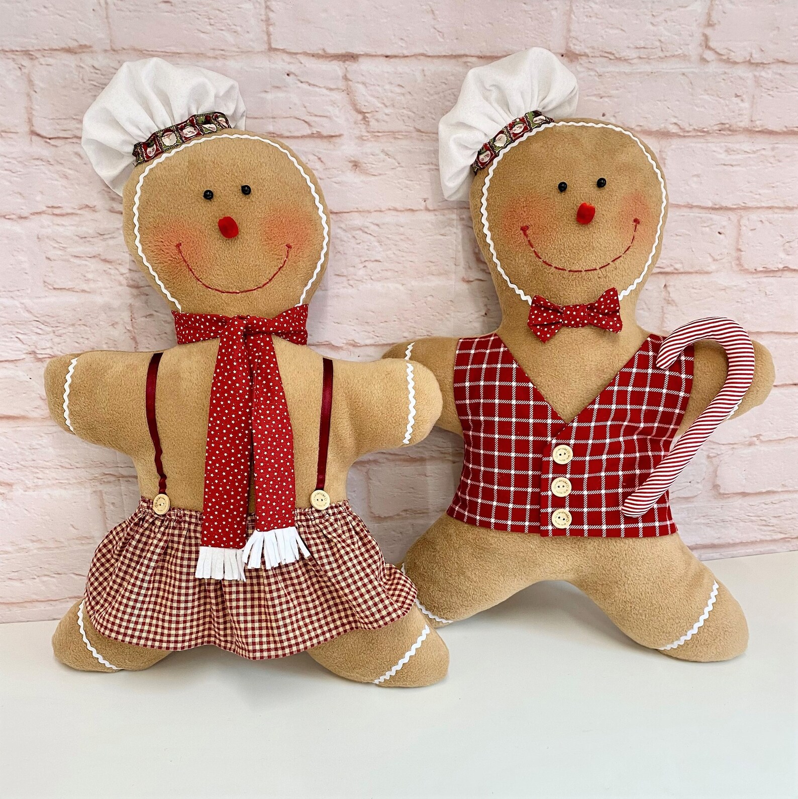 Gingerbread Characters SEWING PATTERN - Etsy
