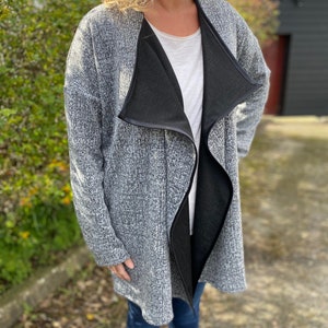 Waterfall Jacket SEWING PATTERN UK Sizes 10-28 - Etsy