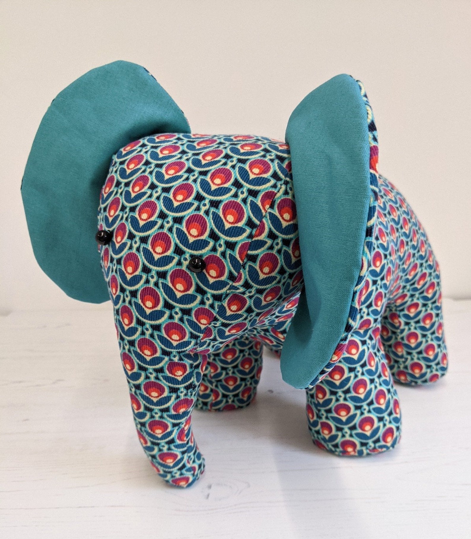 PDF DIGITAL DOWNLOAD Ella the Elephant Doorstop Sewing Pattern - Etsy