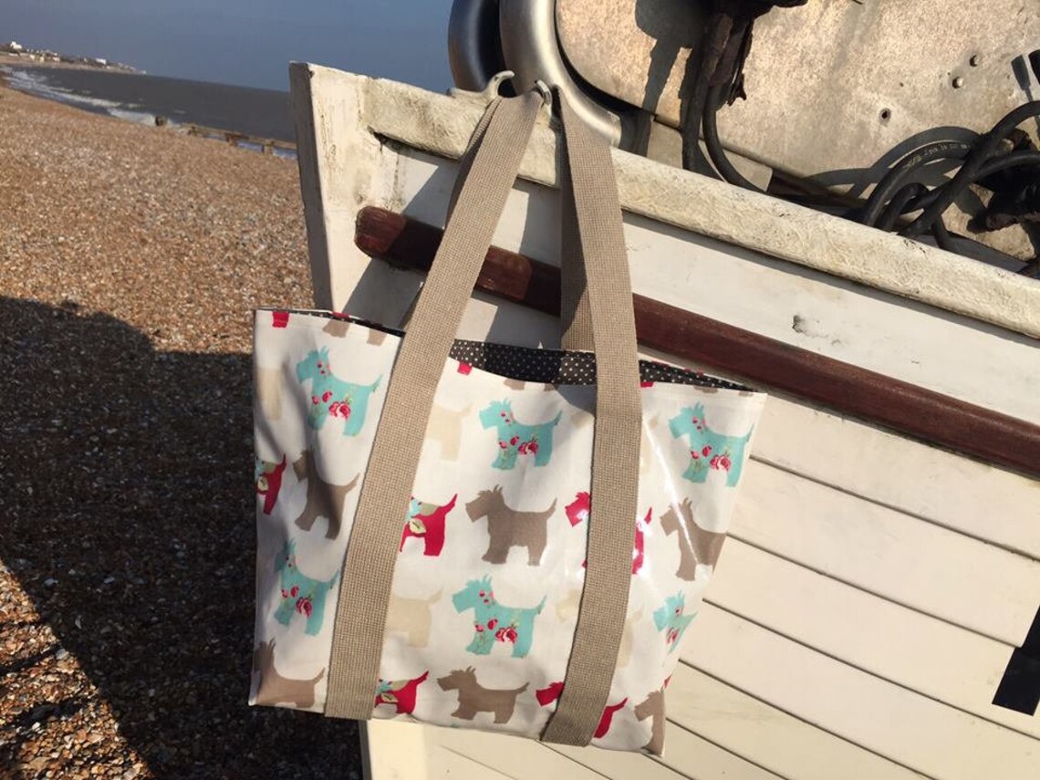 Oil Cloth Tote Bag SEWING PATTERN - Etsy