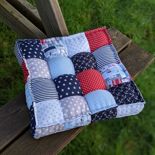 Rosie Patchwork Floor Cushion Sewing Pattern Download - Etsy