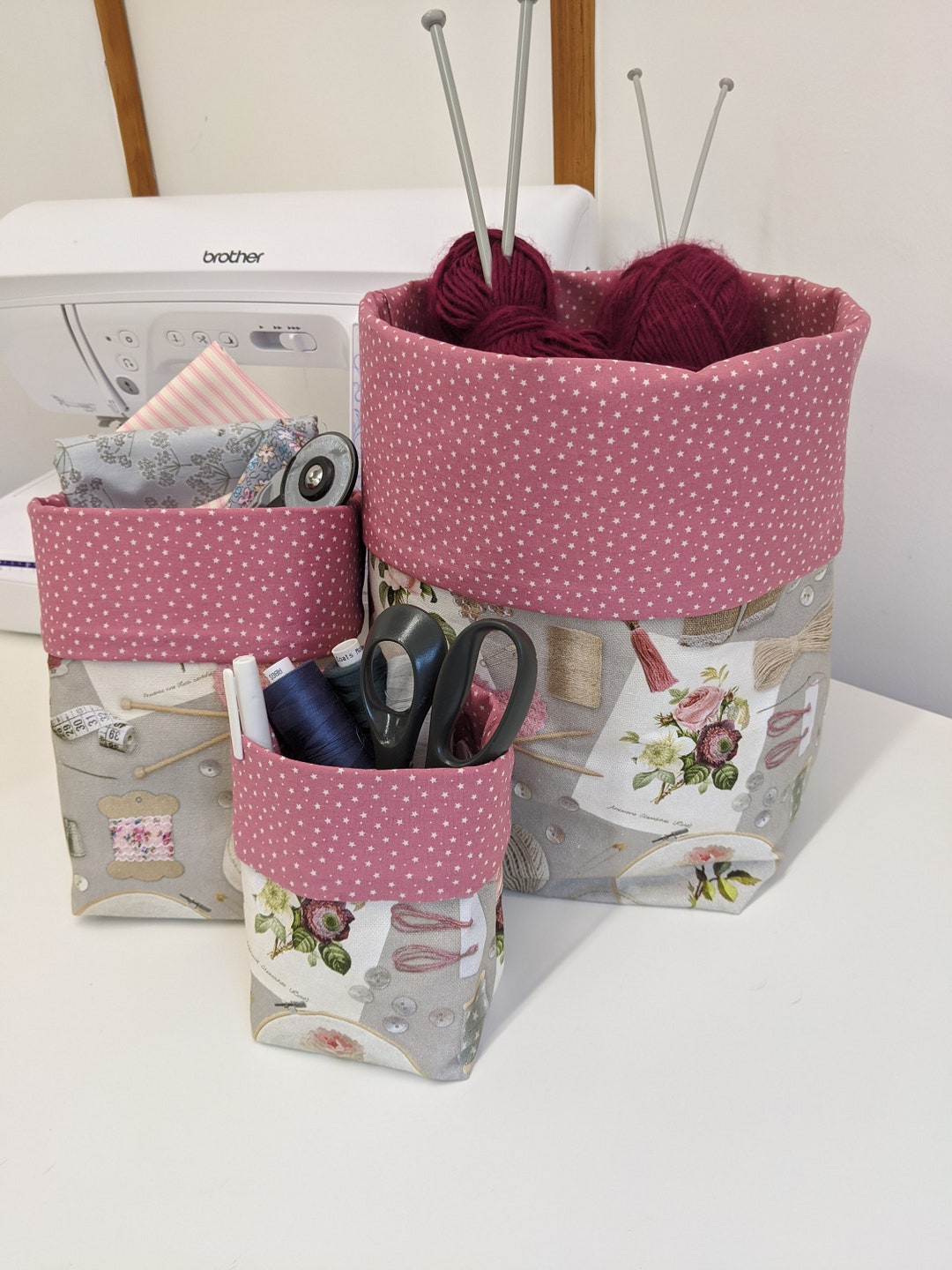 PDF DIGITAL DOWNLOAD Set of 3 Storage Cubes Sewing Pattern - Etsy