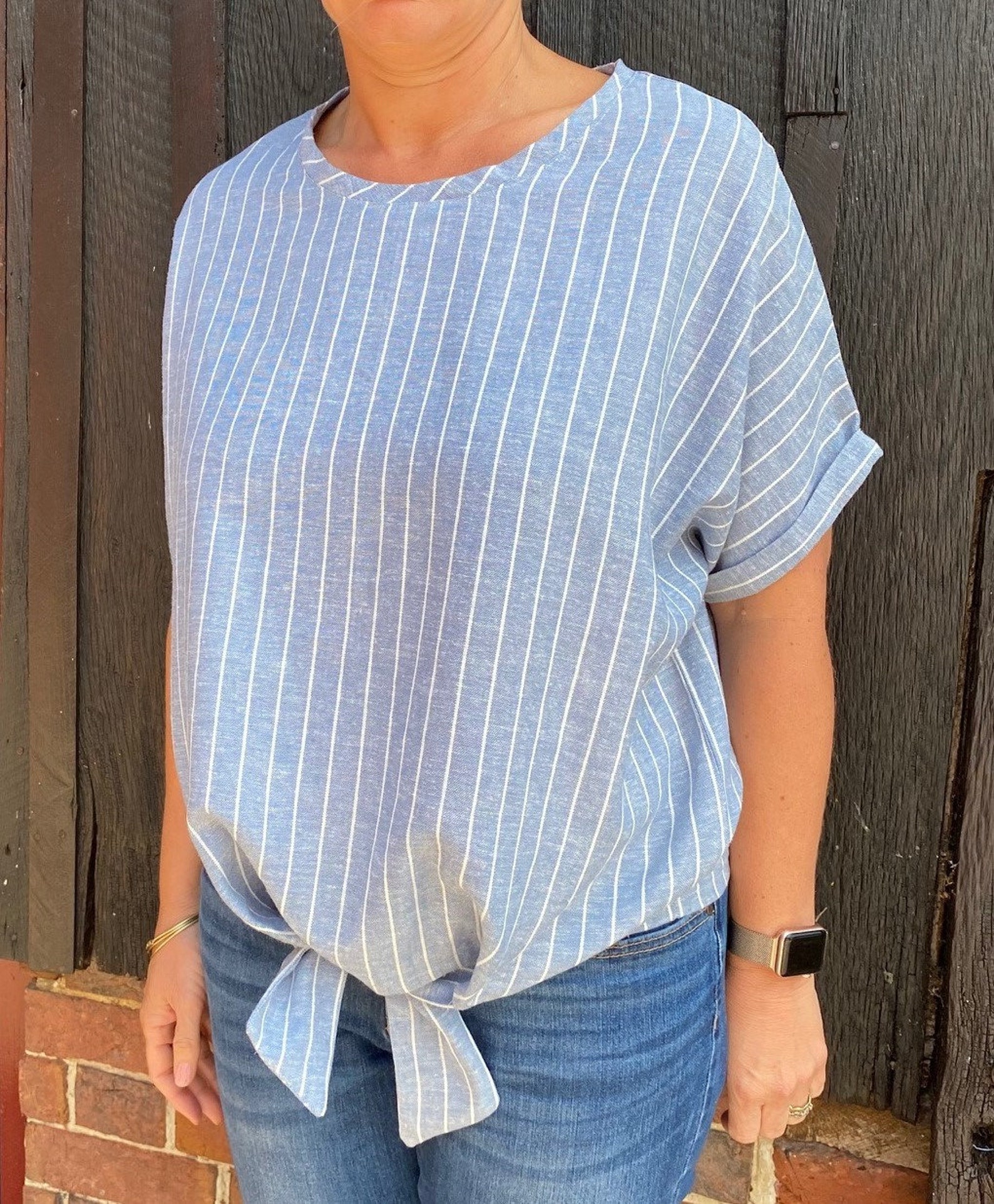 Sophia Tie Front Bow Top SEWING PATTERN UK Sizes 10-28 - Etsy