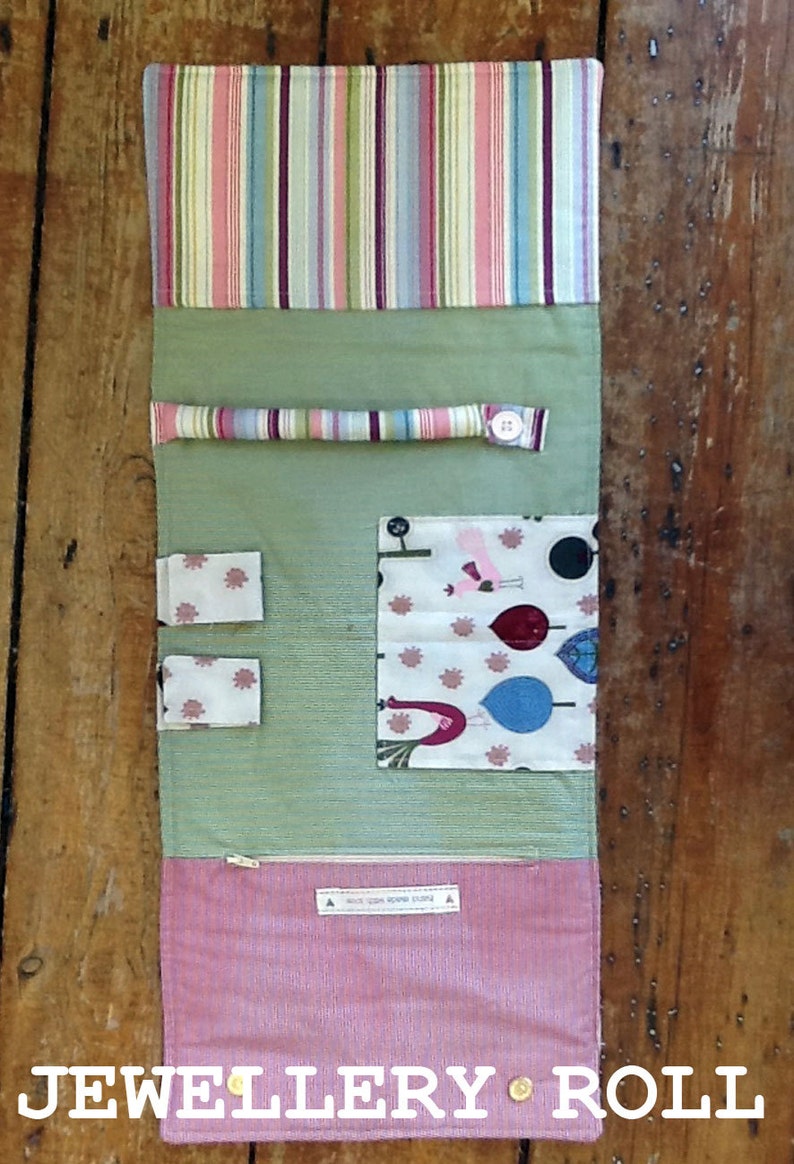 Jewellery Roll SEWING PATTERN - Etsy