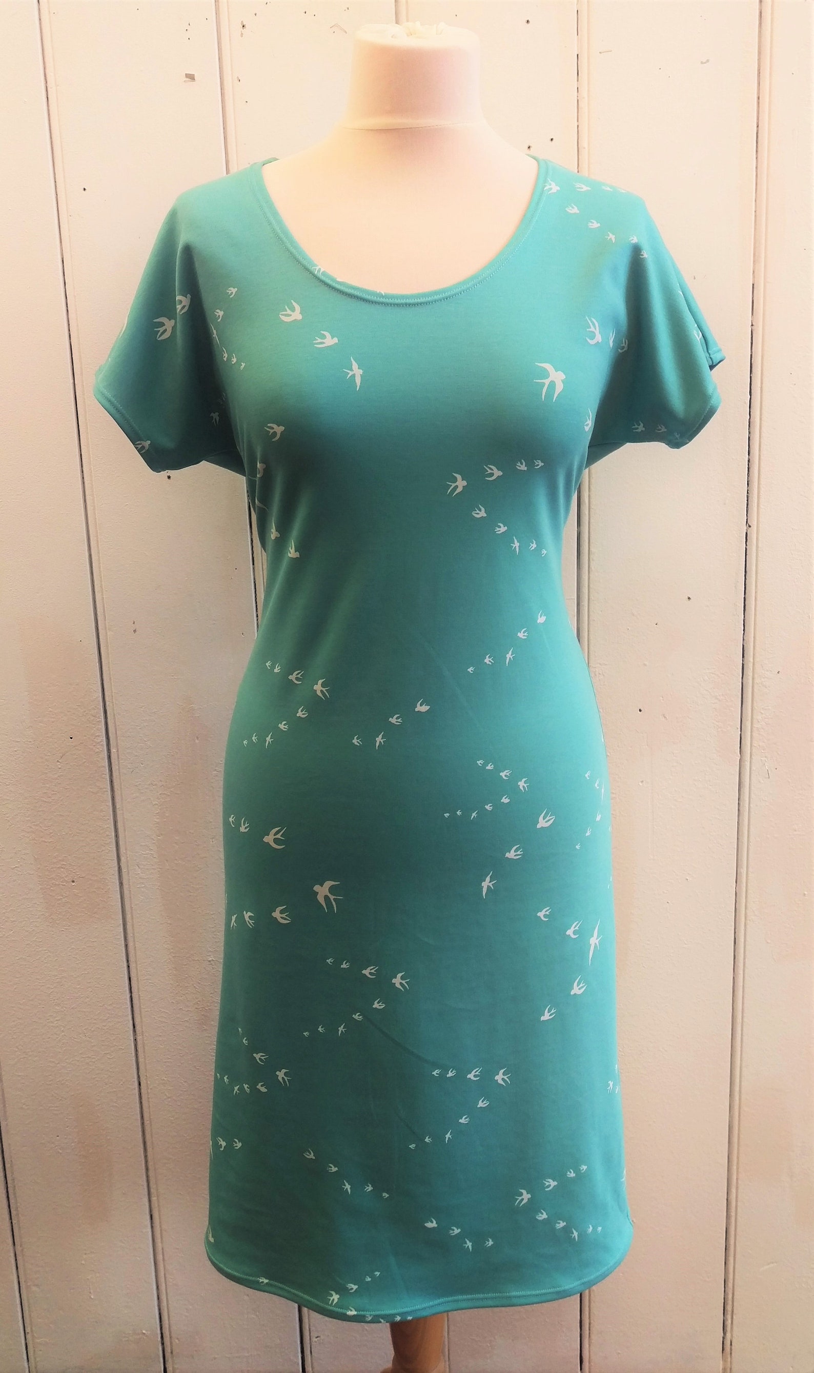 Jersey T-shirt/Dress SEWING PATTERN UK sizes 10-18 | Etsy