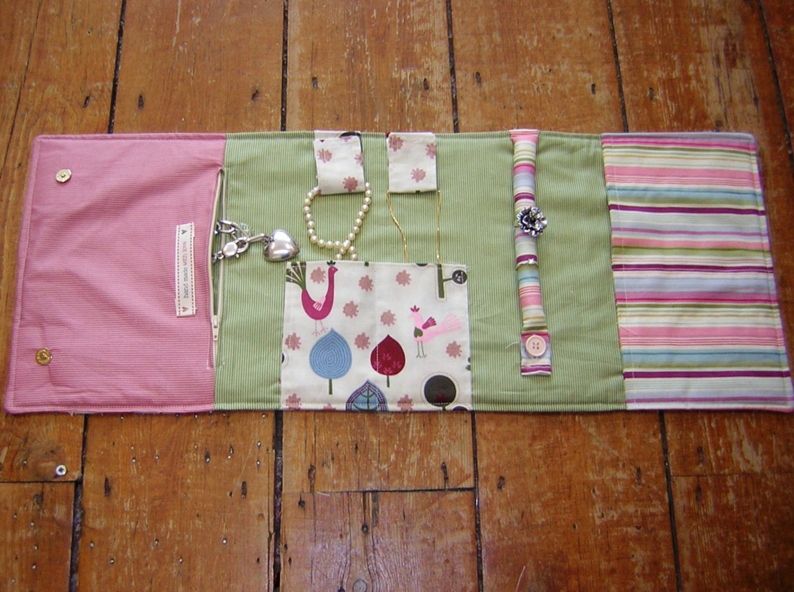 Jewellery Roll SEWING PATTERN - Etsy