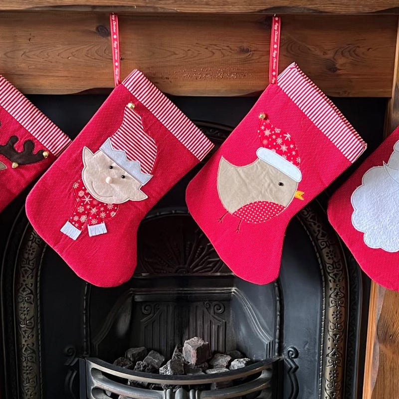 Stocking Applique - Etsy