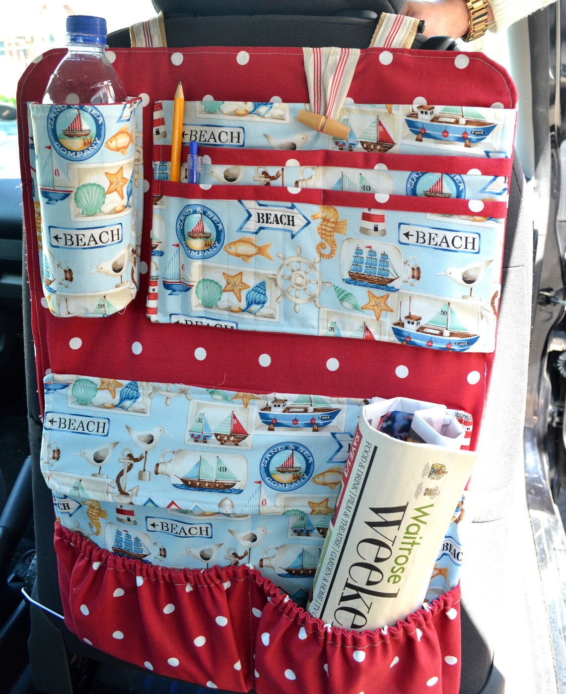PDF DIGITAL DOWNLOAD Car Organiser Sewing Pattern | Etsy