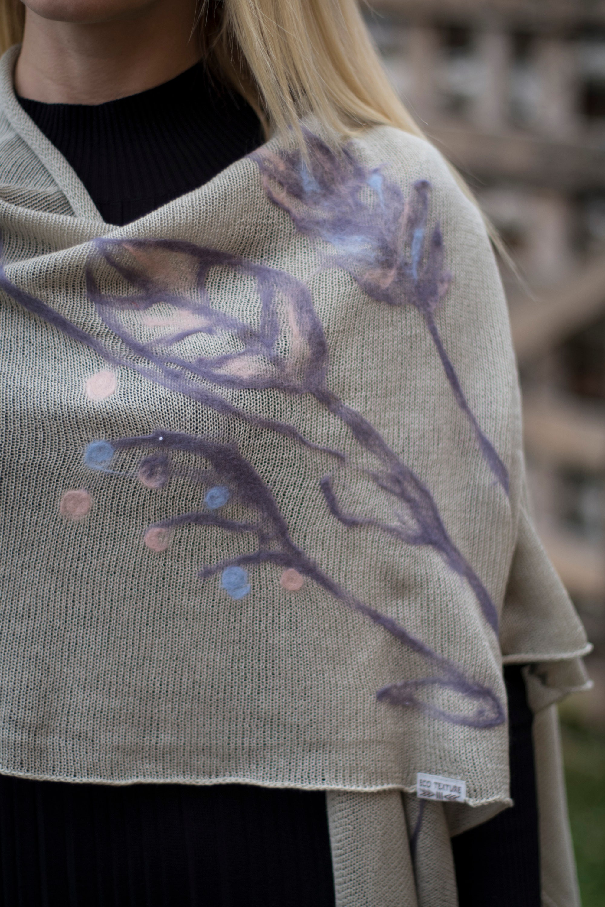 Open Front Poncho Oversize Wool Cotton Capes Knitted Coat - Etsy