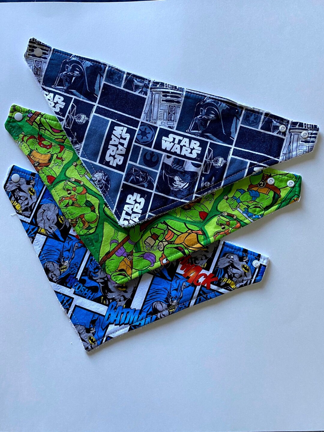 Character Bandana Bib-pick One - Etsy