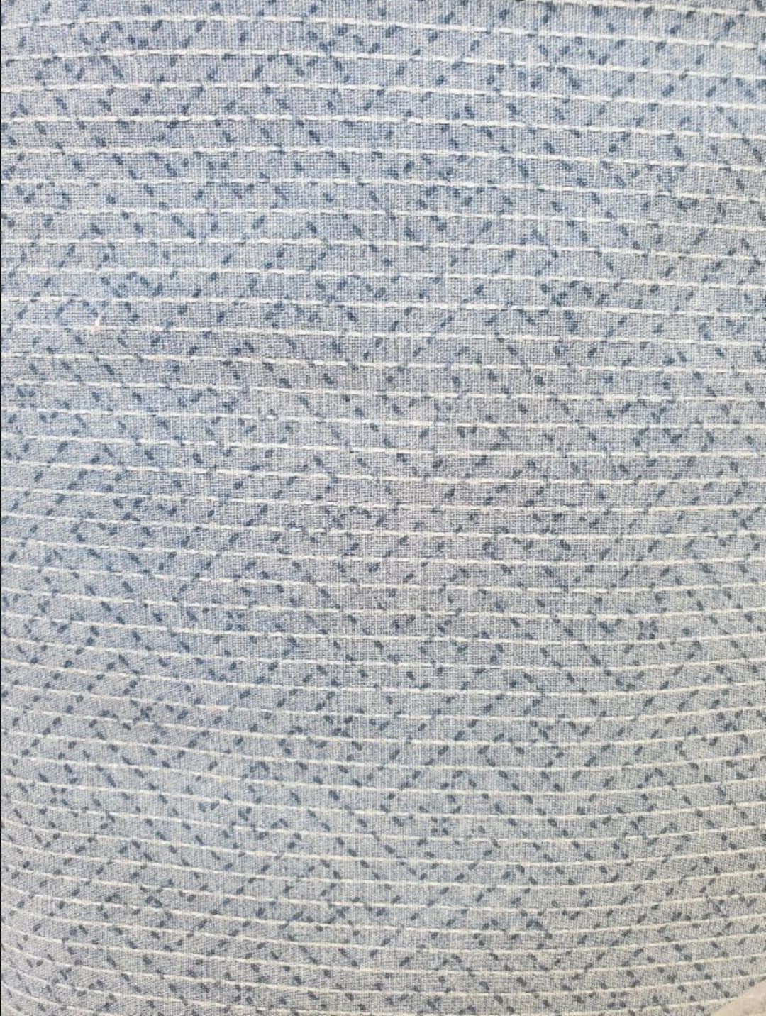 Hokkoh Sashiko Japanese Sayagata Design by Seven Islands Fabrics - Sold ...