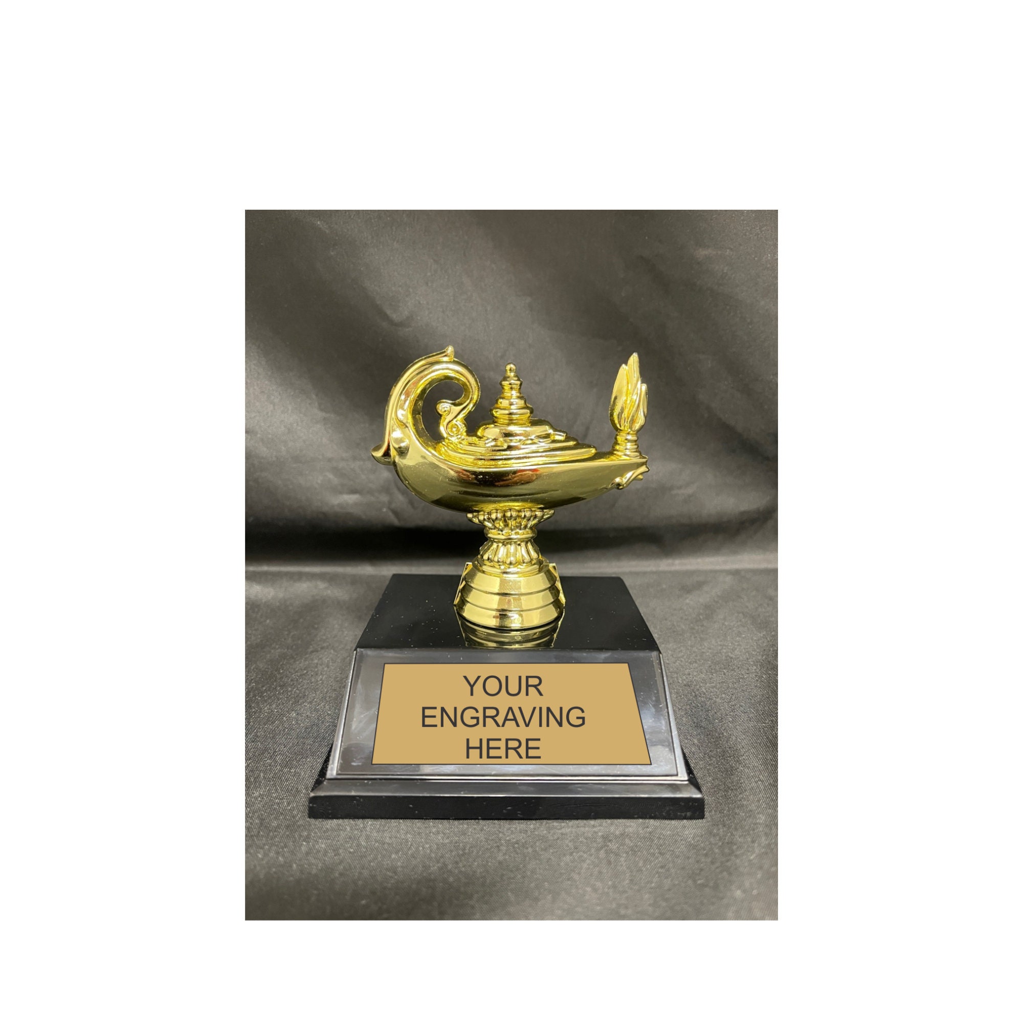 Lamp Of Knowledge Trophy