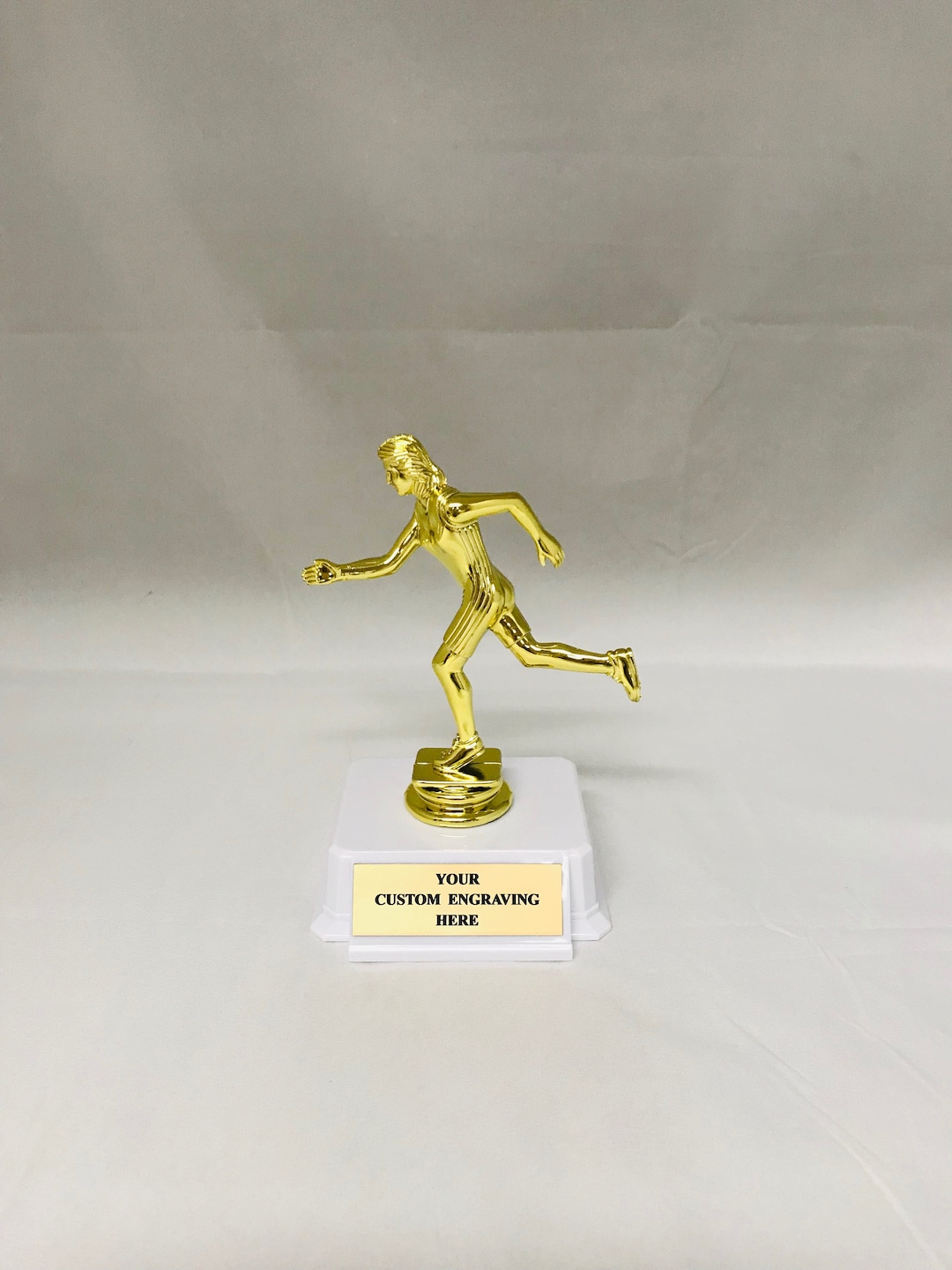 Girls Track Trophy / Cross Country Trophy / Free Engraving - Etsy