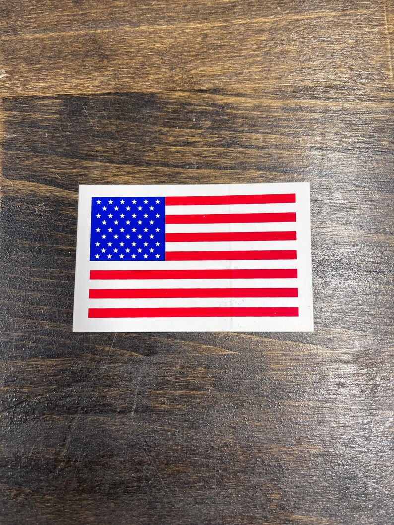 American Flag Sticker / US Flag Sticker / United State Flag | Etsy