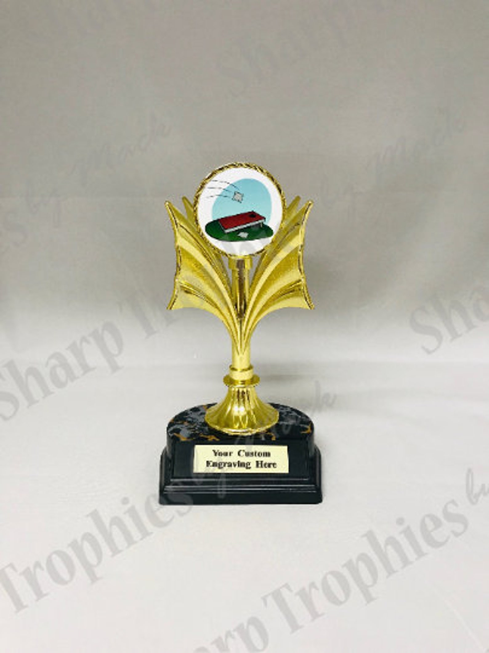 Corn Hole Champion Trophy / Corn Hole Trophy / Trophy - Etsy