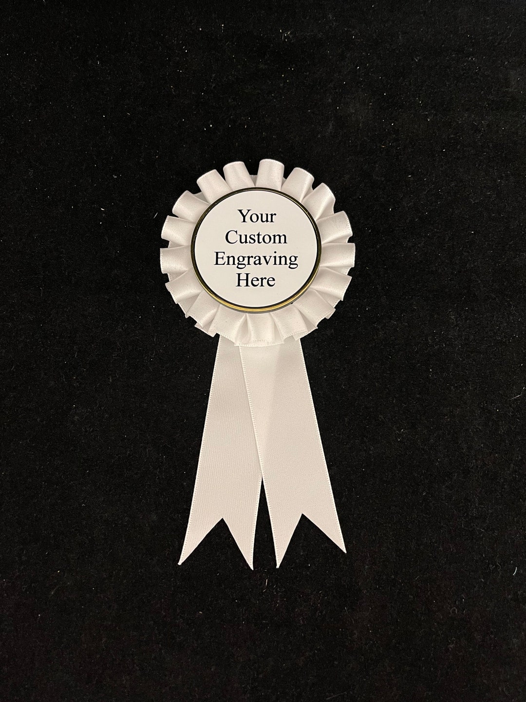 Custom Rosette Custom Ribbon Rosette Ribbon Awards Create Your Own ...