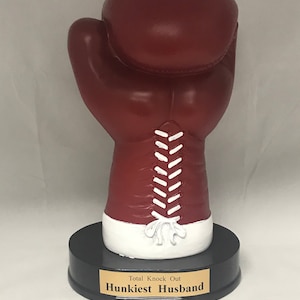 Boxing Trophy / Funny Trophy / Boxing Glove - Etsy
