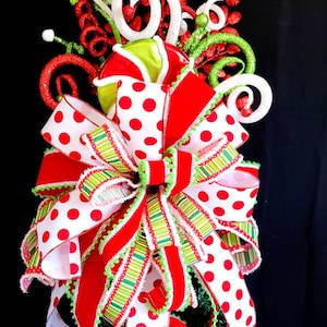 Christmas Tree Topper, Whimsical Christmas Tree Decoration, Christmas ...