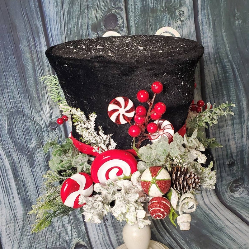 Top Hat Tree Topper - Etsy