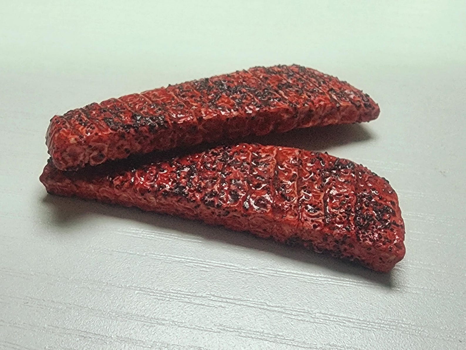 Dollhouse 1/6 Miniature BBQ Rib Dinner Set - Etsy