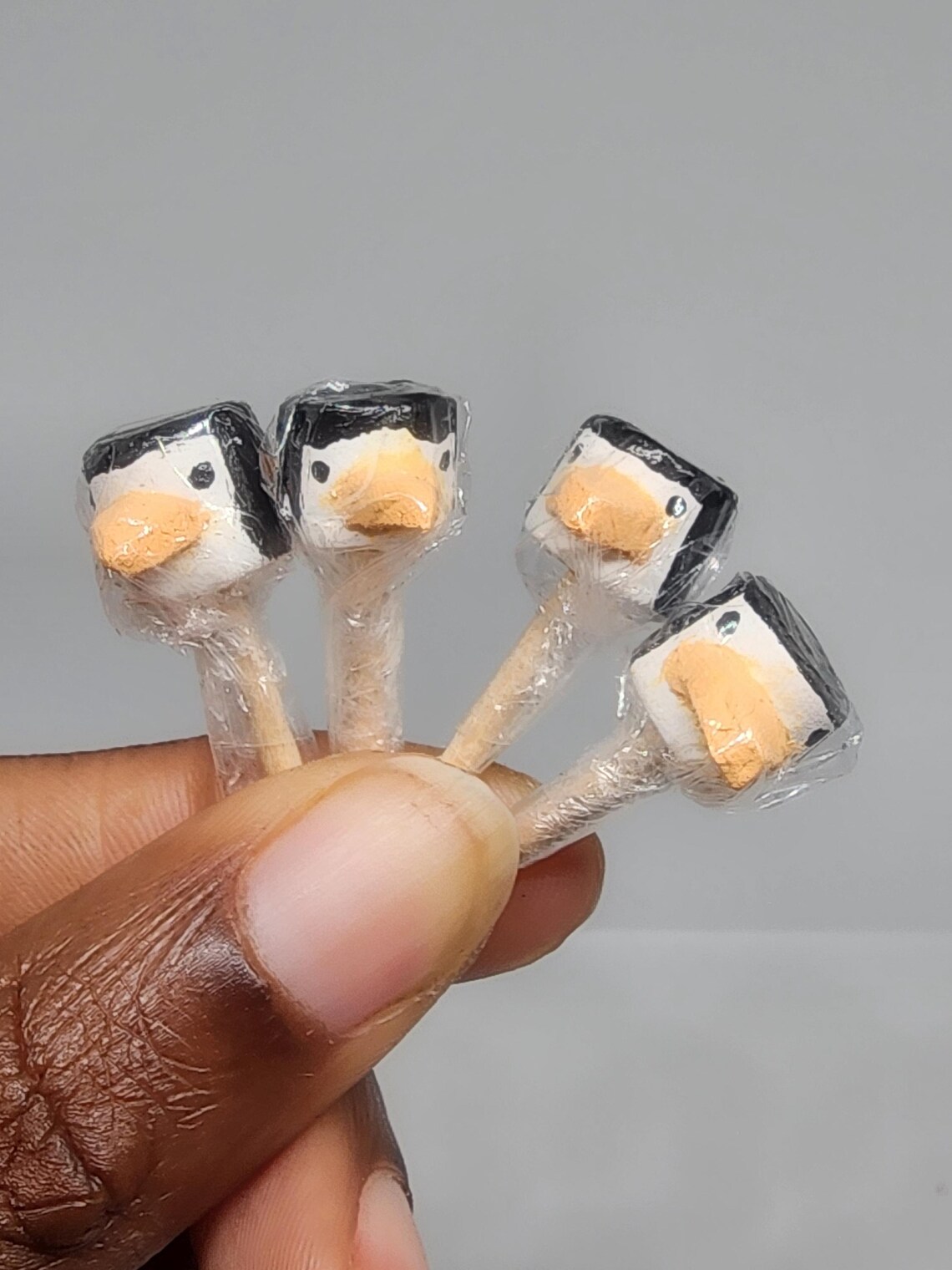 Miniature Dollhouse Cute Animal Marshmallow Pops Sets - Etsy