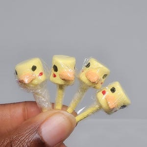Miniature Dollhouse Cute Animal Marshmallow Pops Sets - Etsy