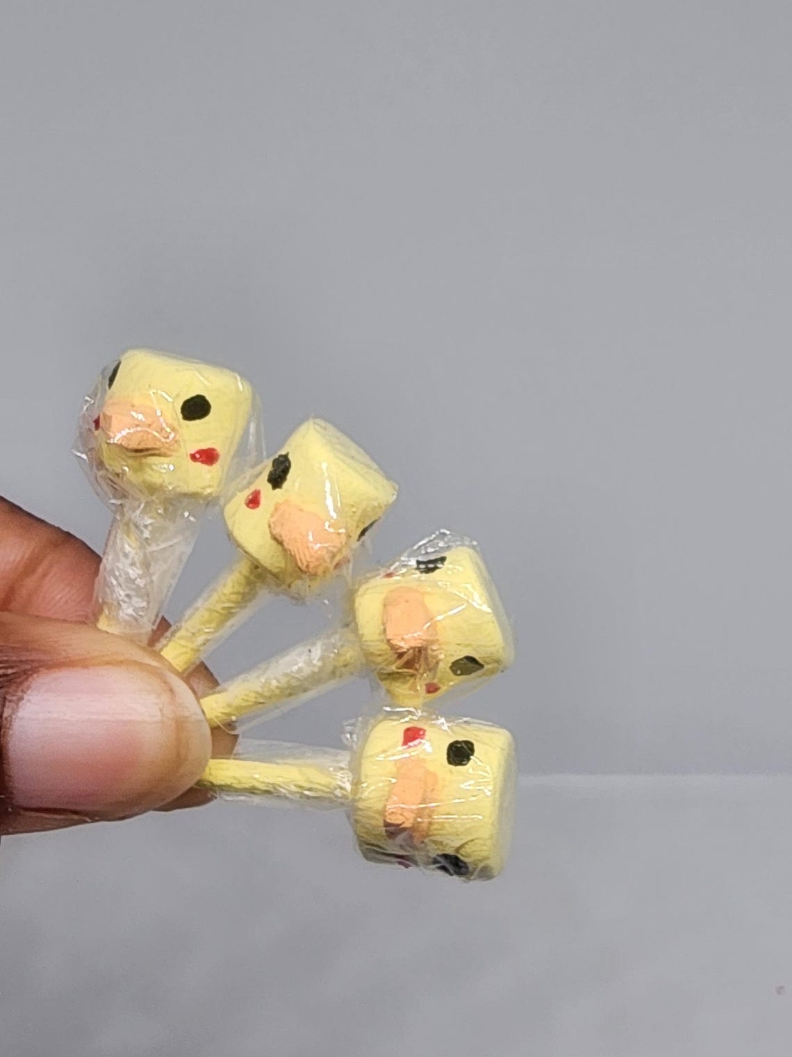 Miniature Dollhouse Cute Animal Marshmallow Pops Sets - Etsy