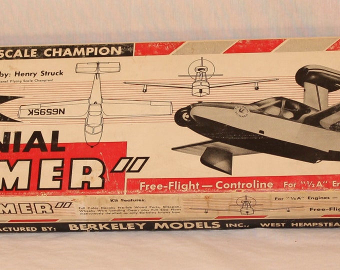 BERKELEY COLONIAL SKIMMER Amphibious Freeflight Model Plane - Etsy