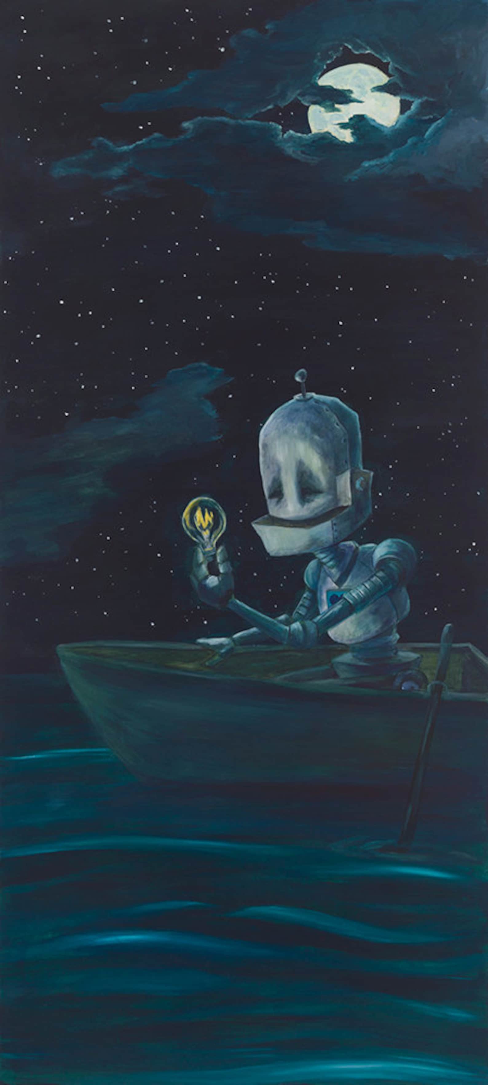 Lightbulb-bot - Etsy