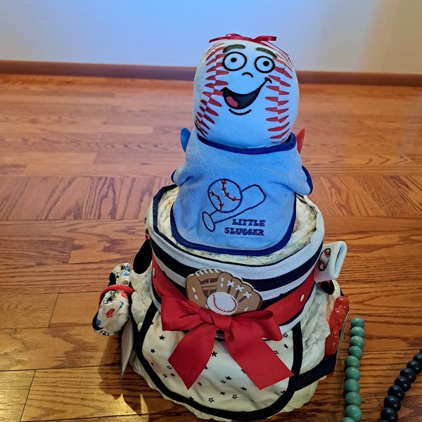 Sports Diaper Cakes - Etsy